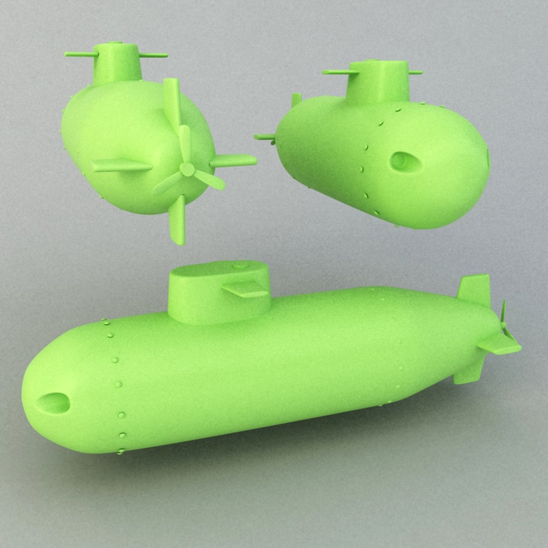 Max Cartoon Submarine