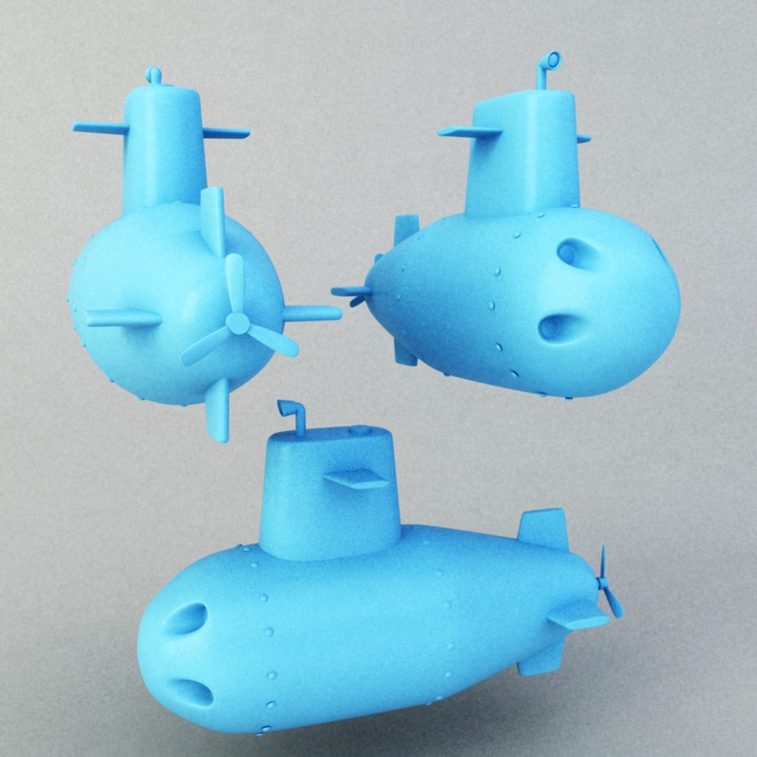 Max Cartoon Submarine