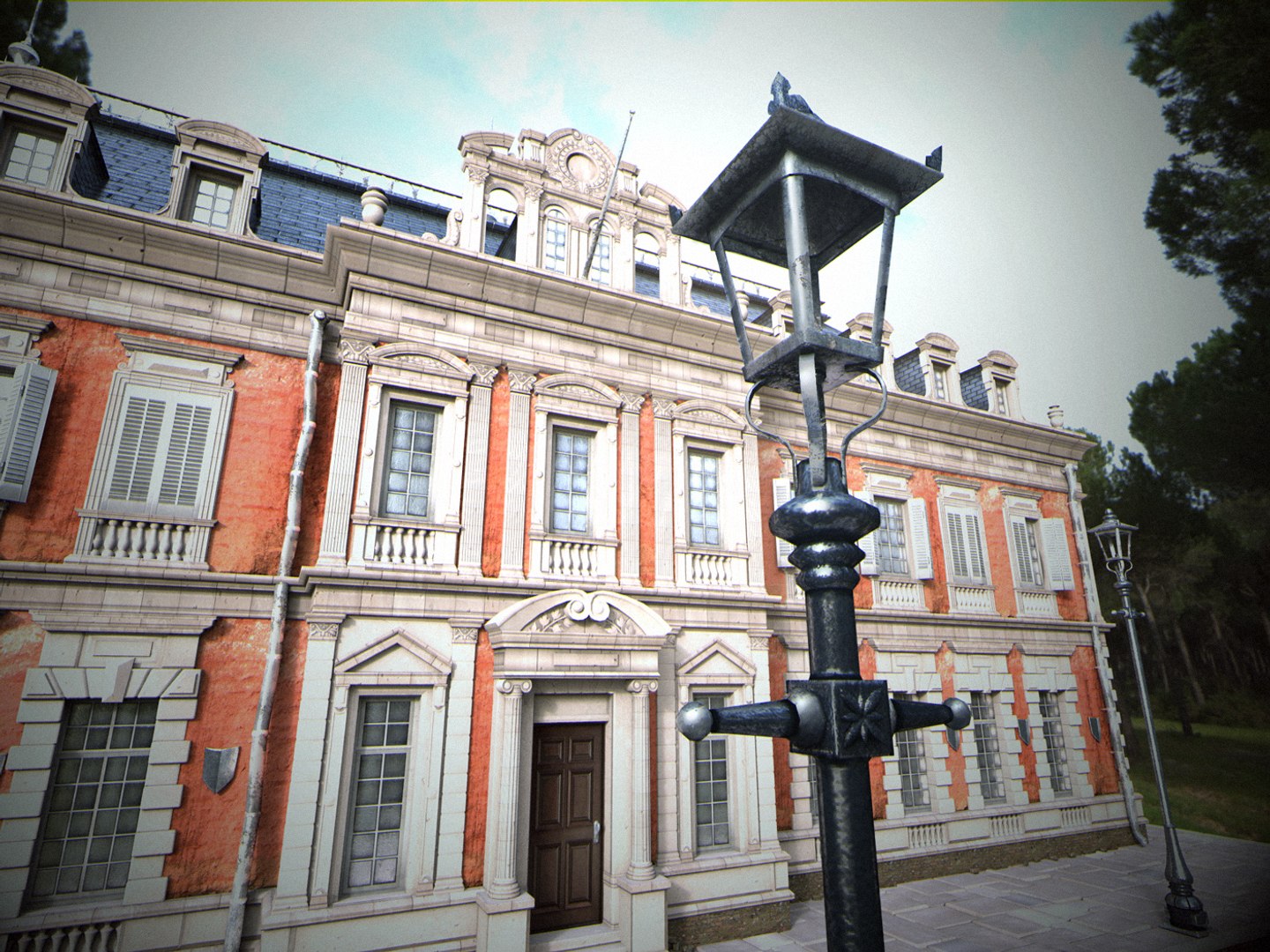 3d Model Building Antananarivo Madagascar