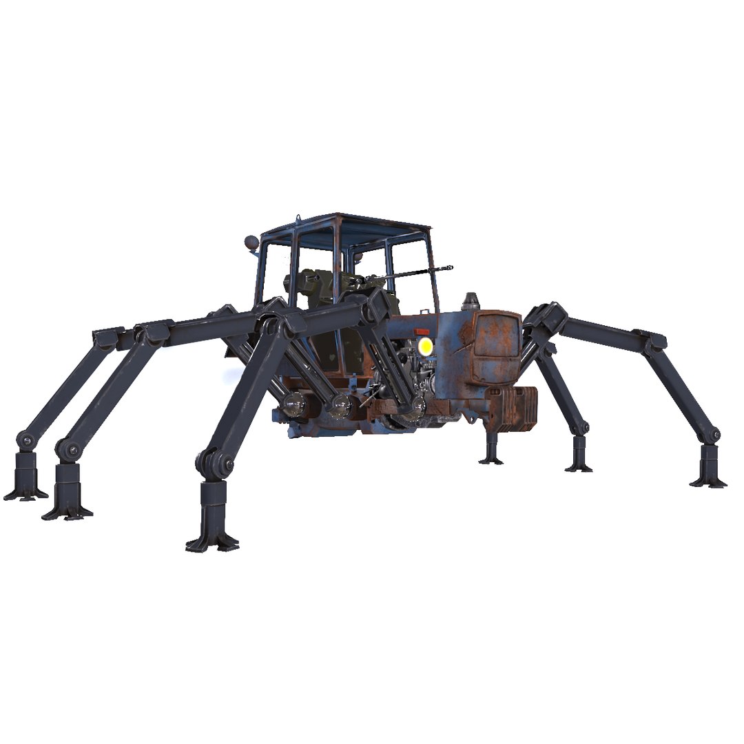 Damn Tractor 3D - TurboSquid 2348992