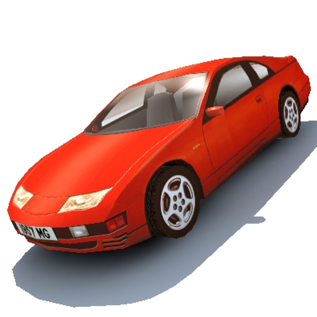 3d 300zx Sports Car Model