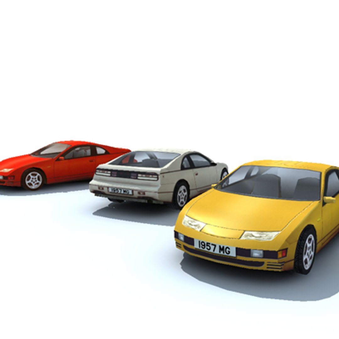 3d 300zx Sports Car Model