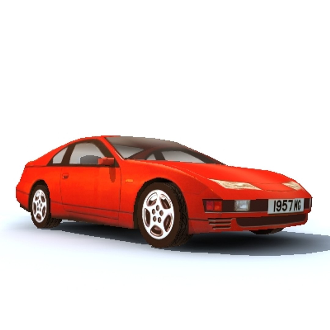 3d 300zx Sports Car Model
