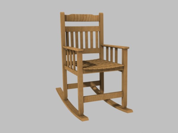 modelo 3d mecedora gratis - TurboSquid 413036