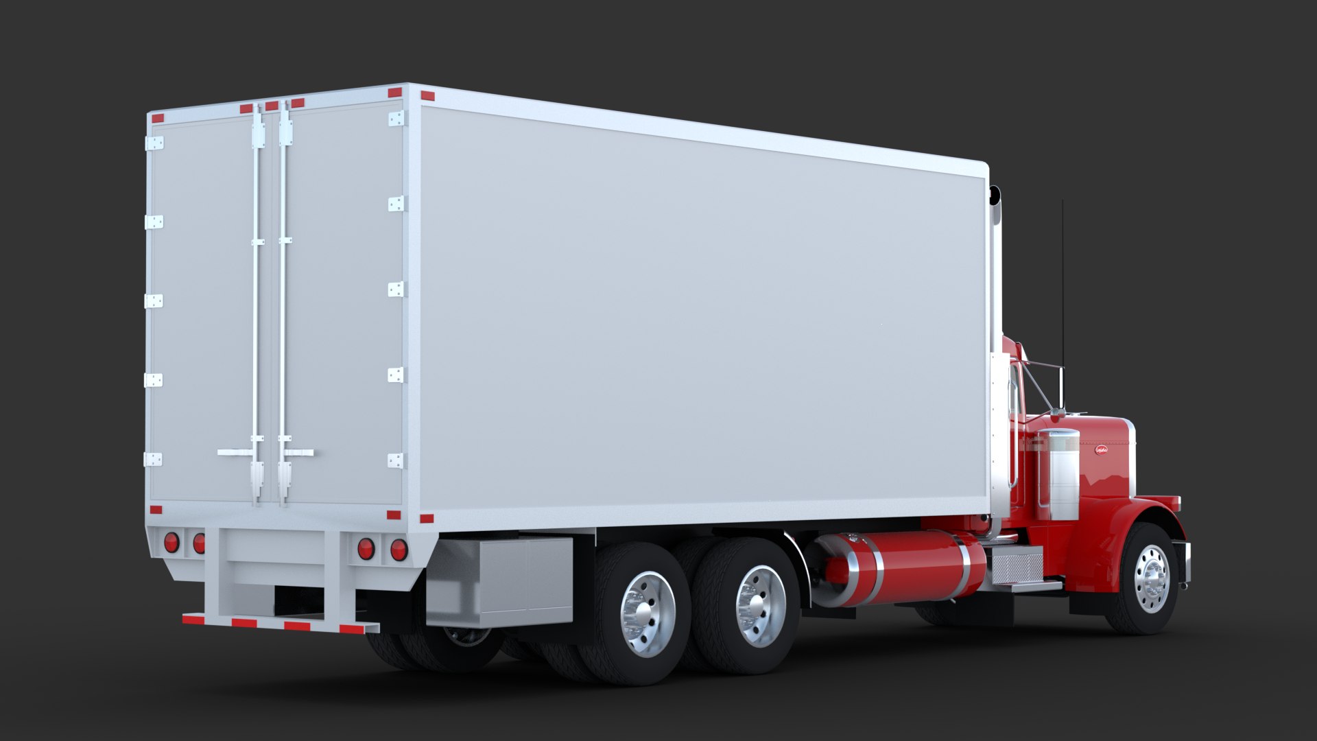 3D Box Truck Model - TurboSquid 1334147