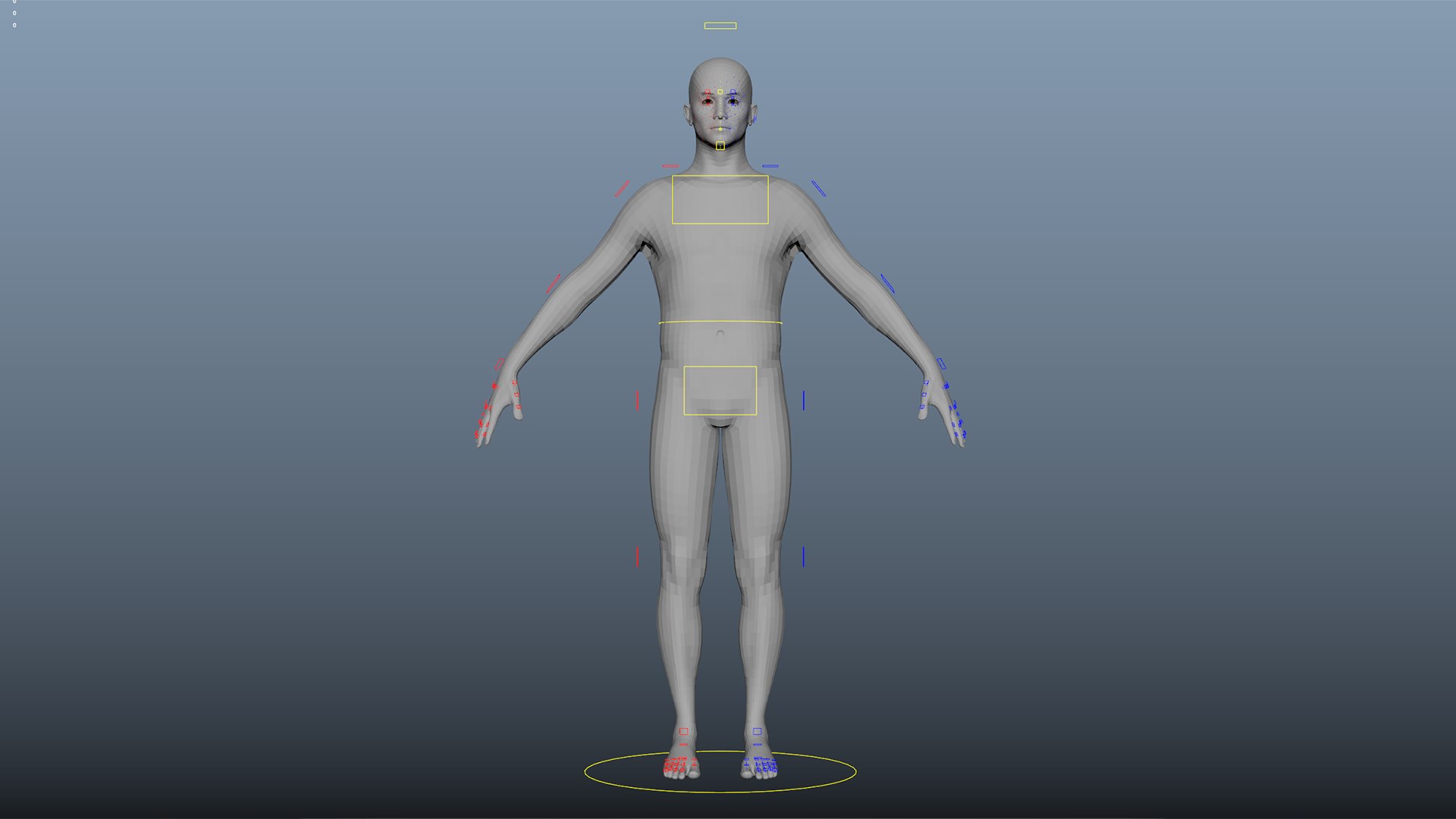 Male character rig head face 3D - TurboSquid 1583972