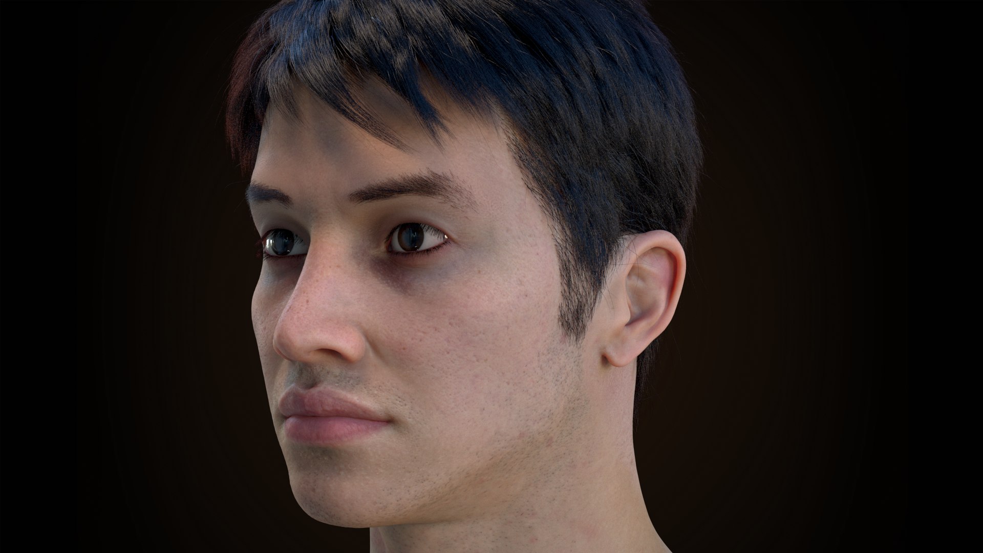 Male Character Rig Head Face 3D - TurboSquid 1583972
