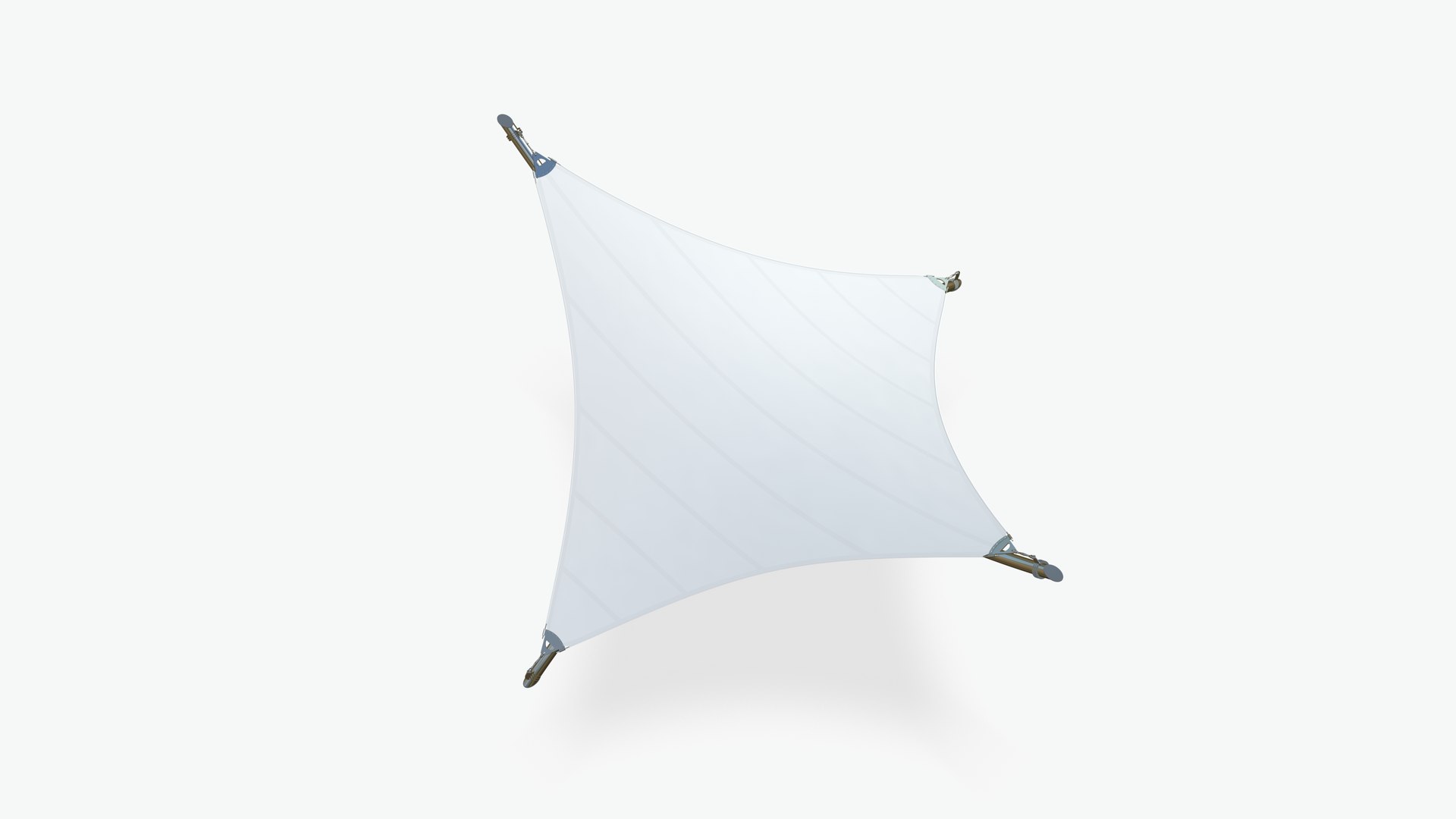 Tensile Shade Structures 3D Model - TurboSquid 1802007