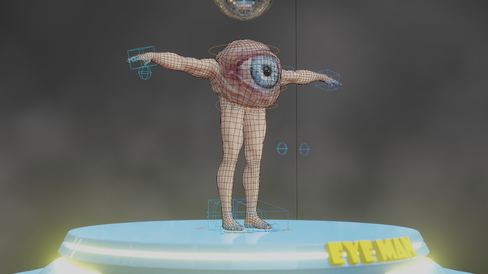 3D Eye Man - TurboSquid 2037097