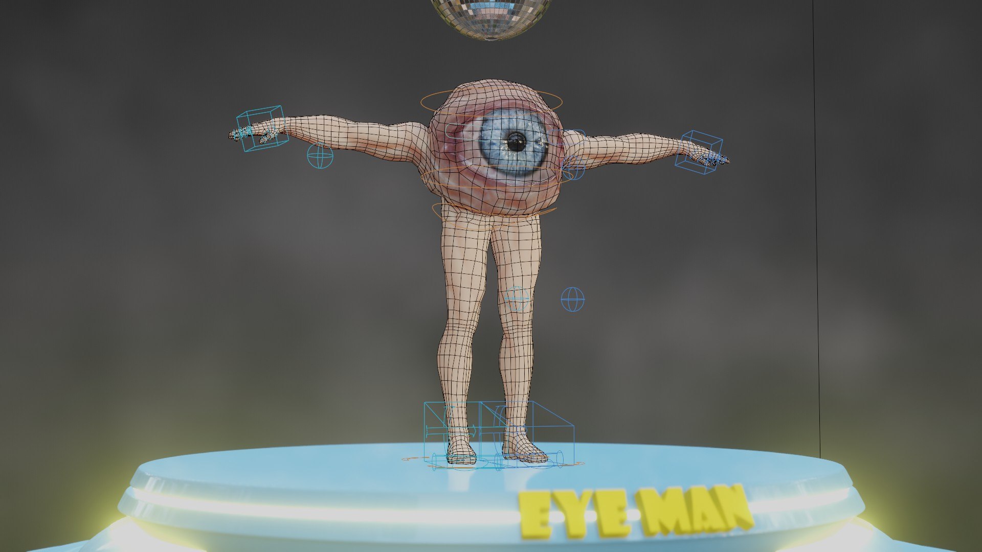 3D Eye Man - TurboSquid 2037097