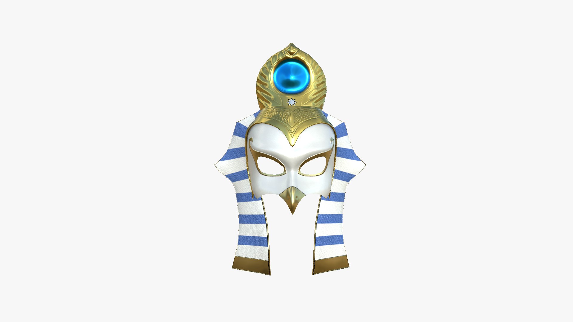 Ra Mask A07 - Egyptian Gods Character Clothing 3D Model - TurboSquid ...