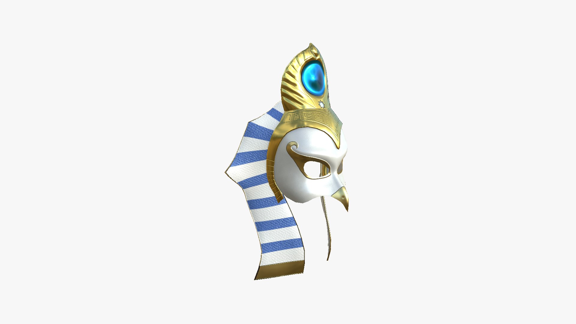 Ra Mask A07 - Egyptian Gods Character Clothing 3D Model - TurboSquid ...