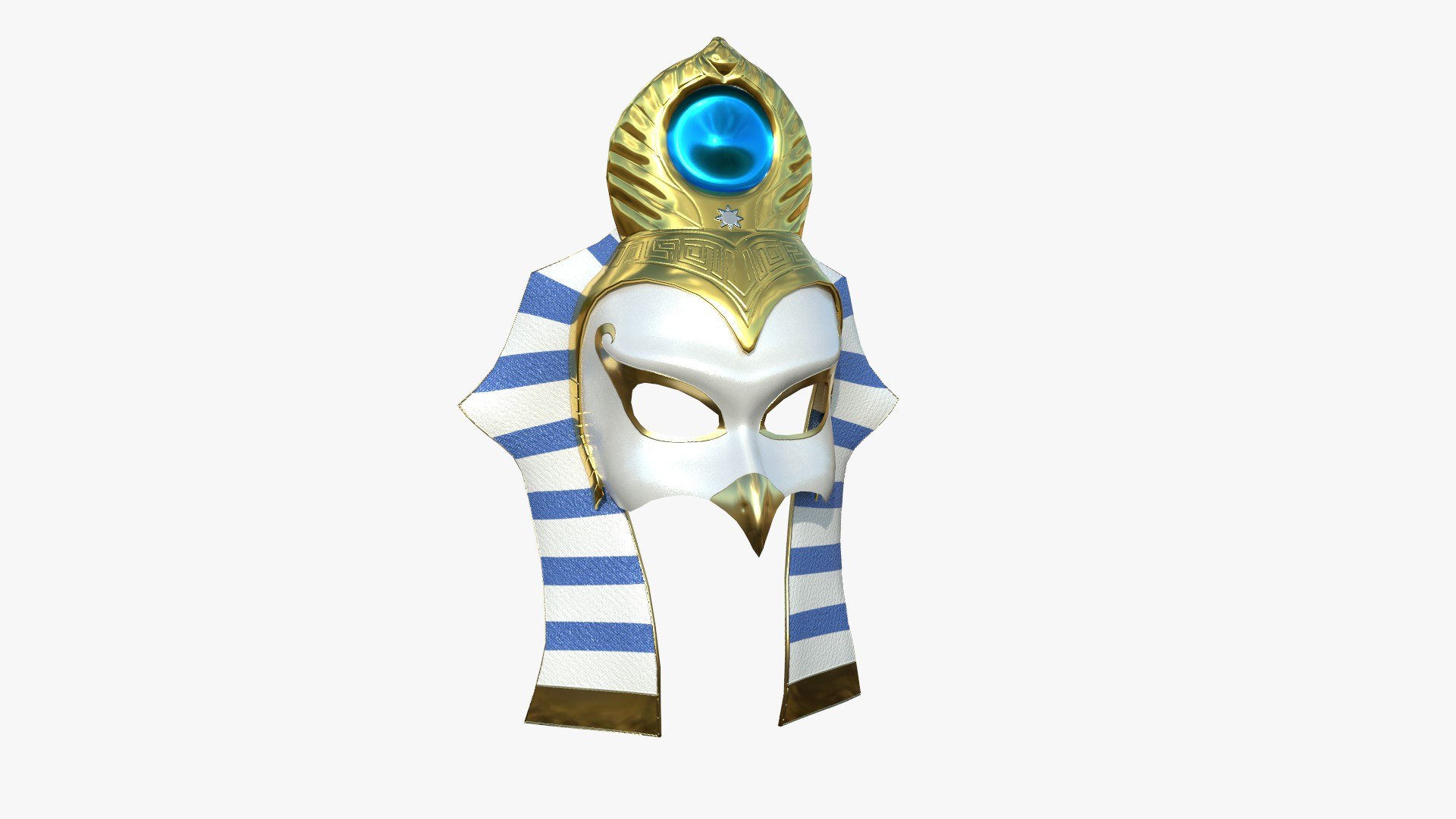 Ra Mask A07 - Egyptian Gods Character Clothing 3D Model - TurboSquid ...