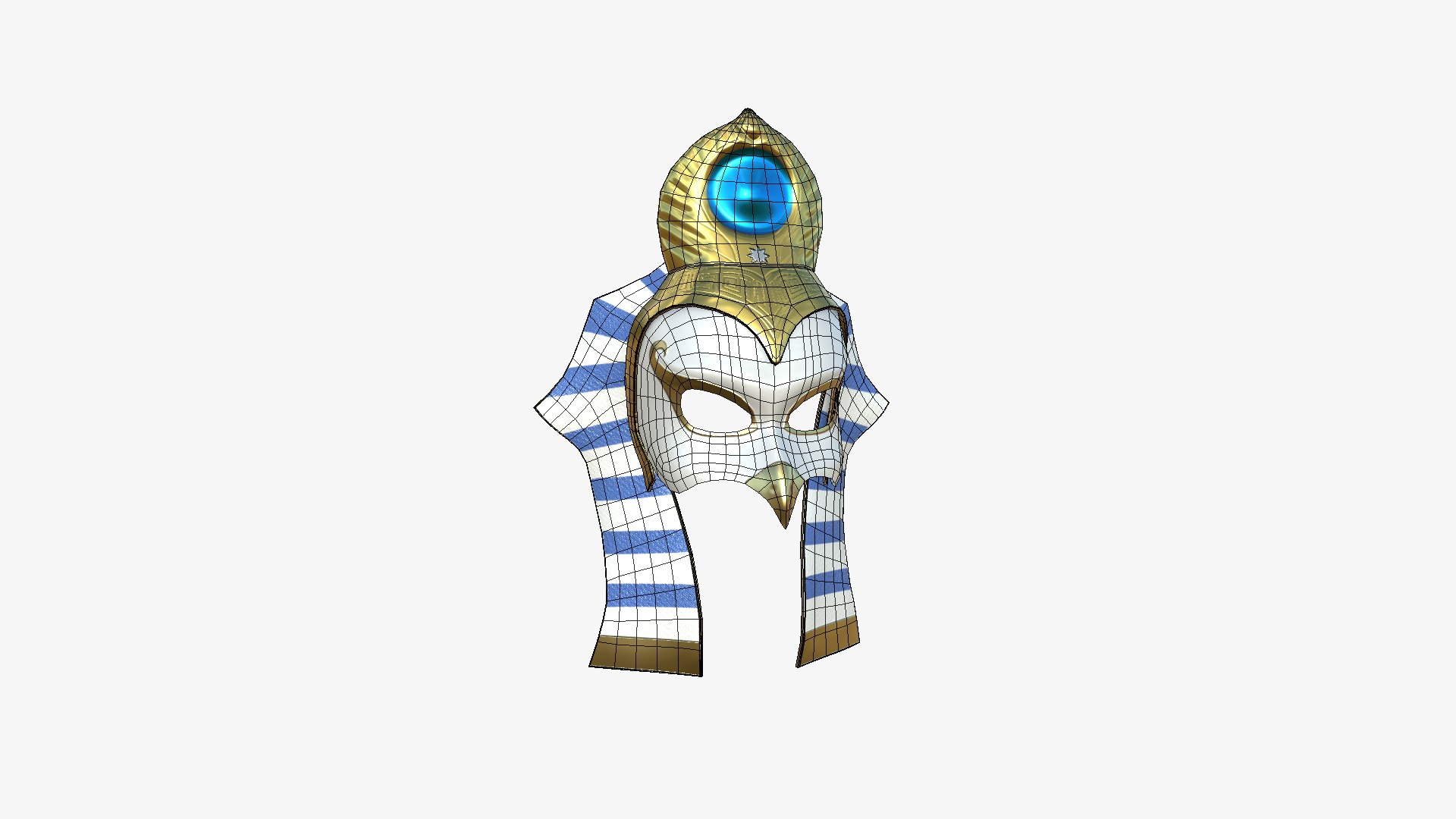 Ra Mask A07 - Egyptian Gods Character Clothing 3D Model - TurboSquid ...