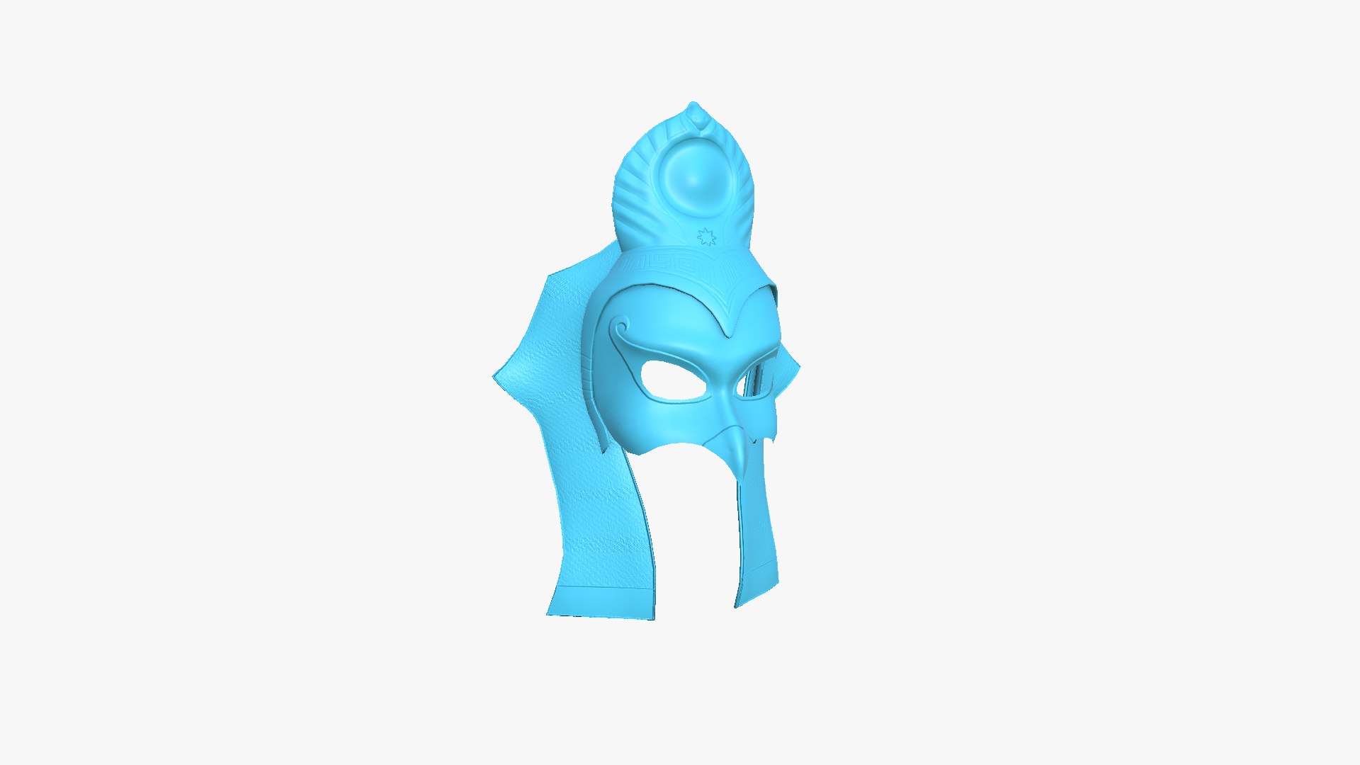 Ra Mask A07 - Egyptian Gods Character Clothing 3D Model - TurboSquid ...