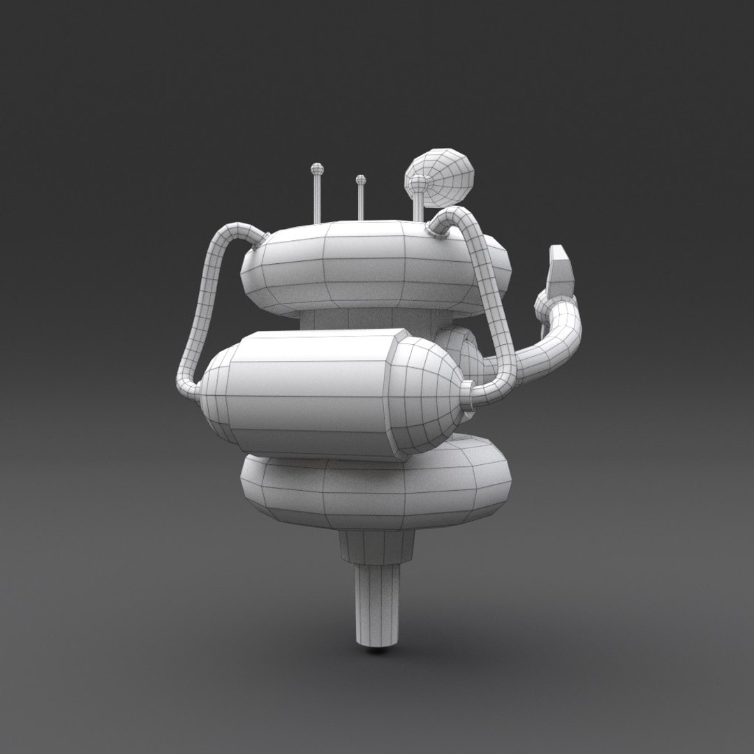 Robot Blender Rigged 3D Model - TurboSquid 1288411