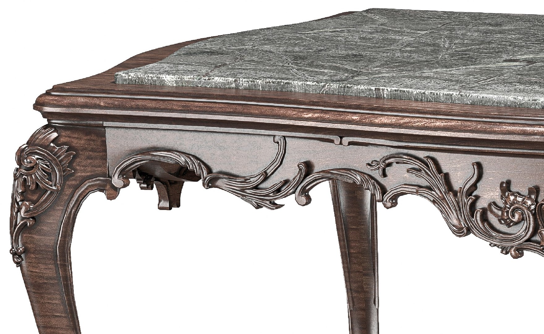 3D Benjamino Frenchy Coffee Table 0732 Model - TurboSquid 2254697