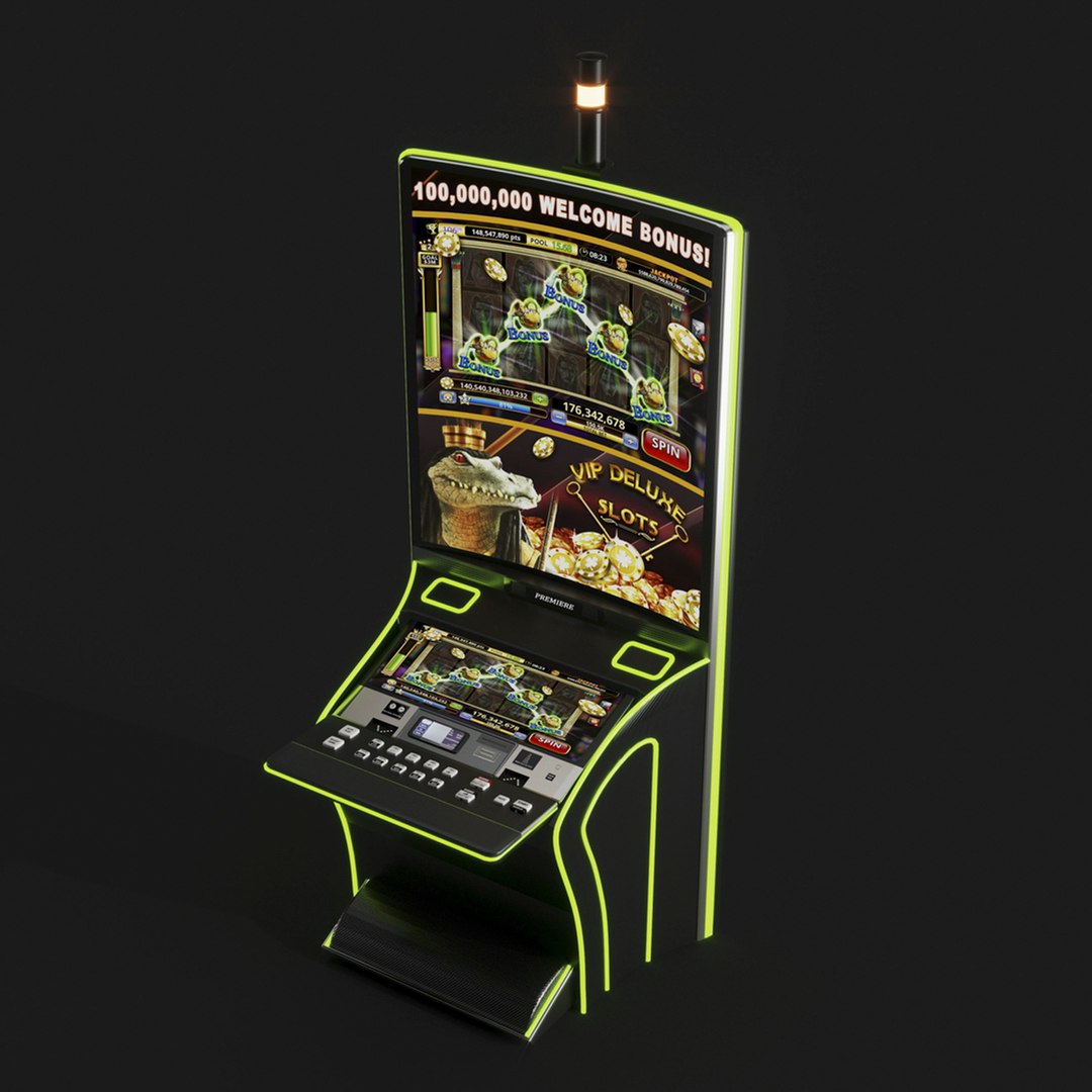 Casino Machines 3D Model - TurboSquid 1503981