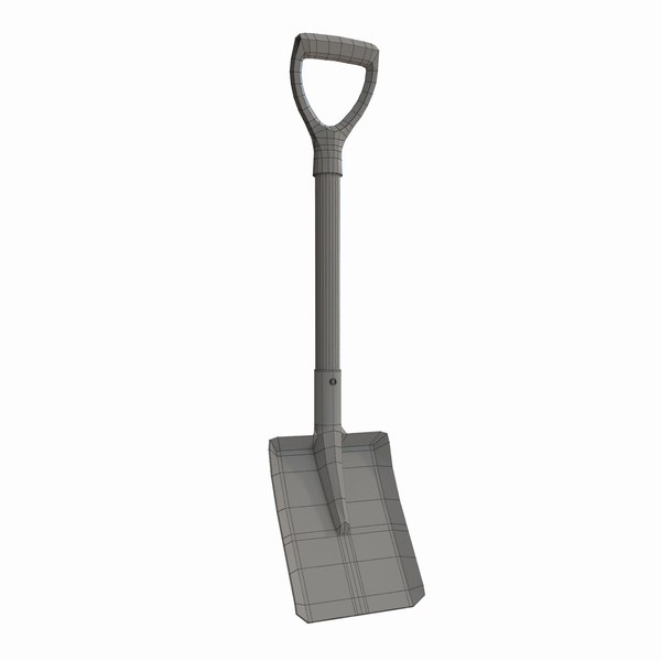 modelo 3d Pala de pala cuadrada - TurboSquid 1689478