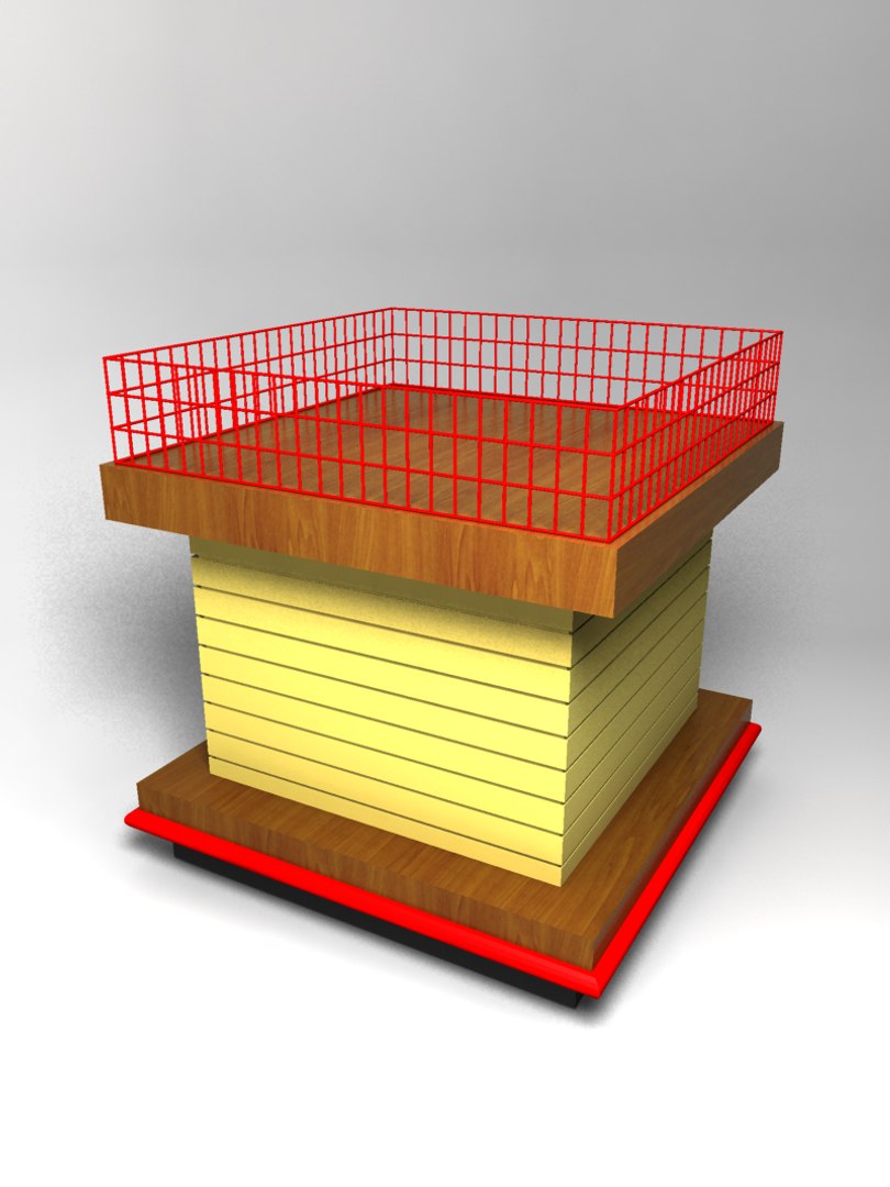 3d Model Store Dump Bin