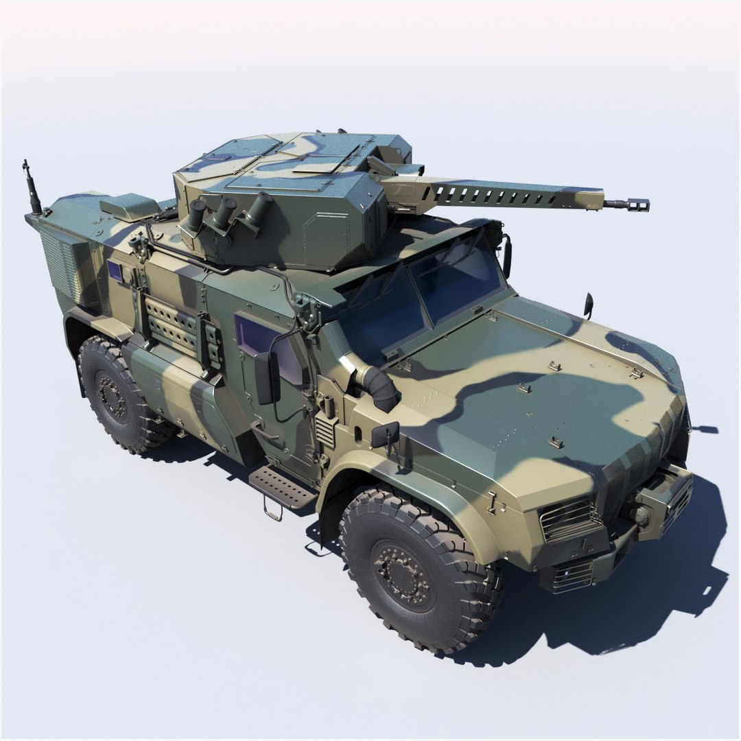 modelo 3d Avión MRAP ruso K-4386 Typhoon-VDV - TurboSquid 2336046