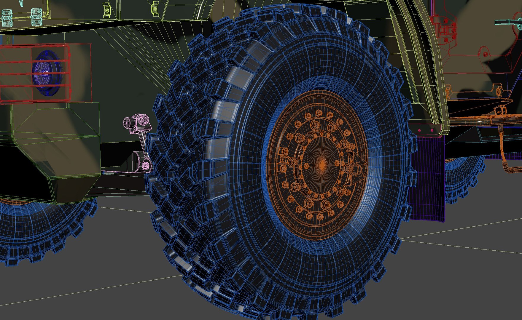 3D Russian K-4386 Typhoon-VDV MRAP Model - TurboSquid 2336046