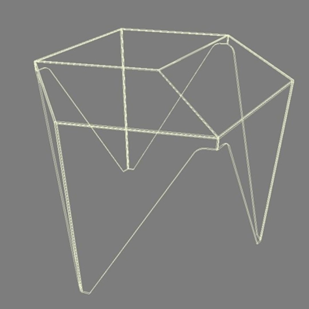 Prismatic Table 3d Model