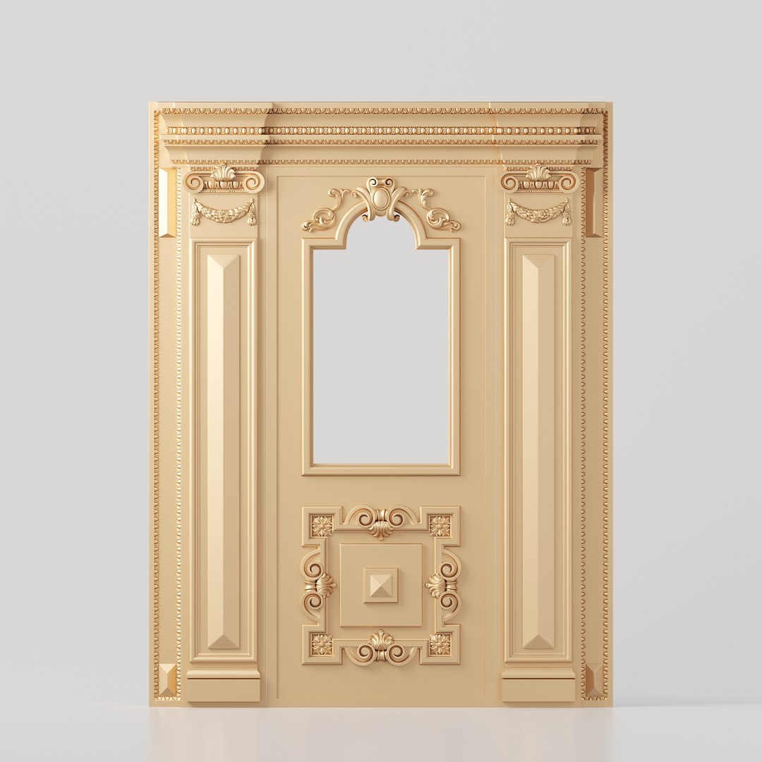 Classic interior design 3D model - TurboSquid 1657611