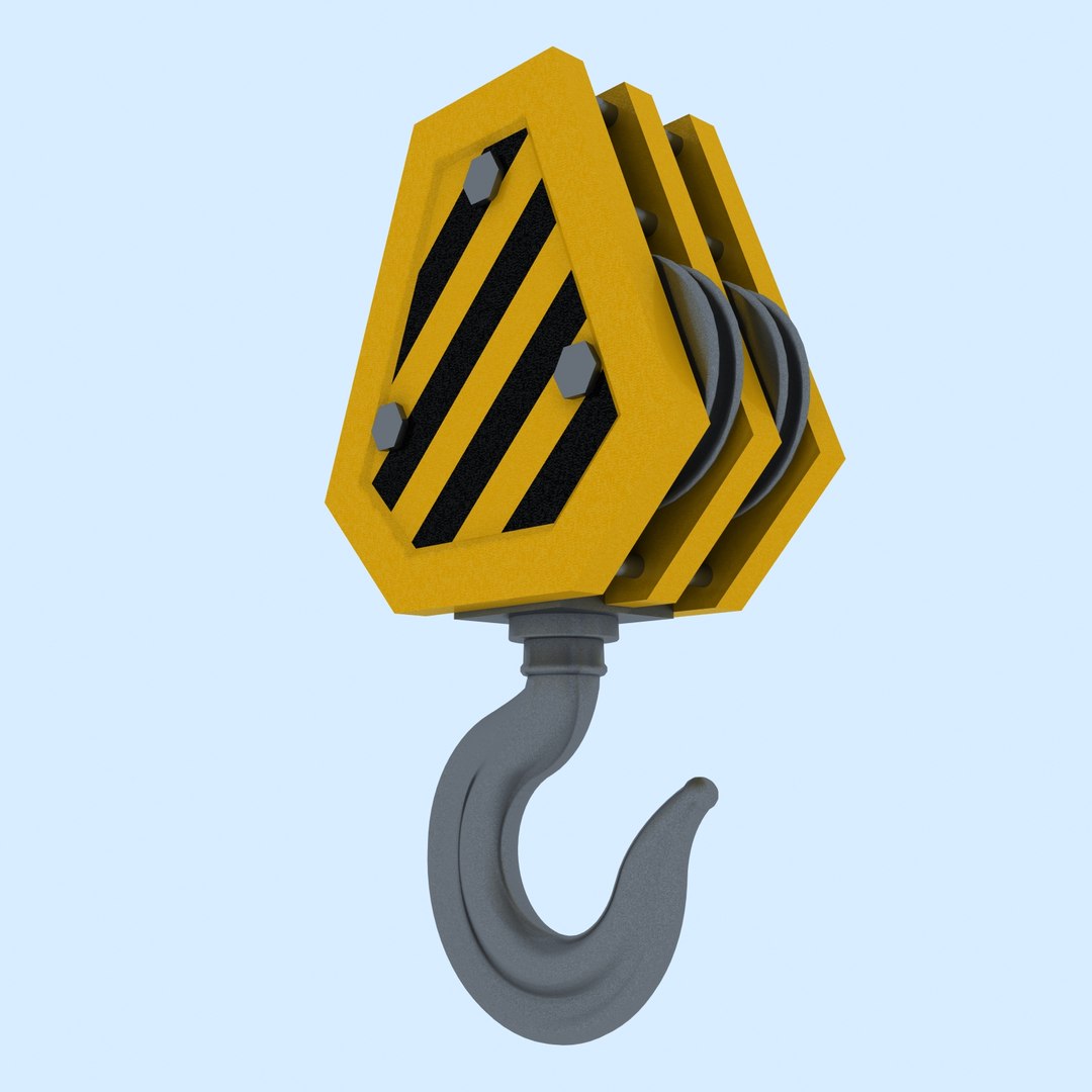 3d Model Crane Hook
