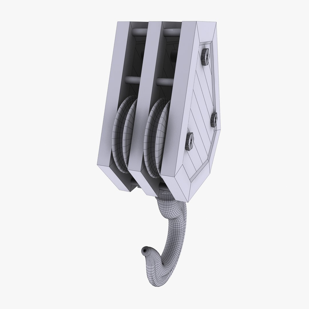 3d Model Crane Hook