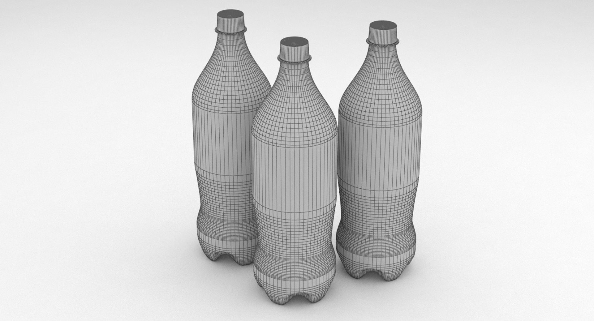 3D Model Sprite Beverage Bottle - TurboSquid 1203978