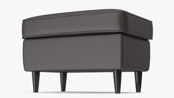 Leather puff model - TurboSquid 1581430