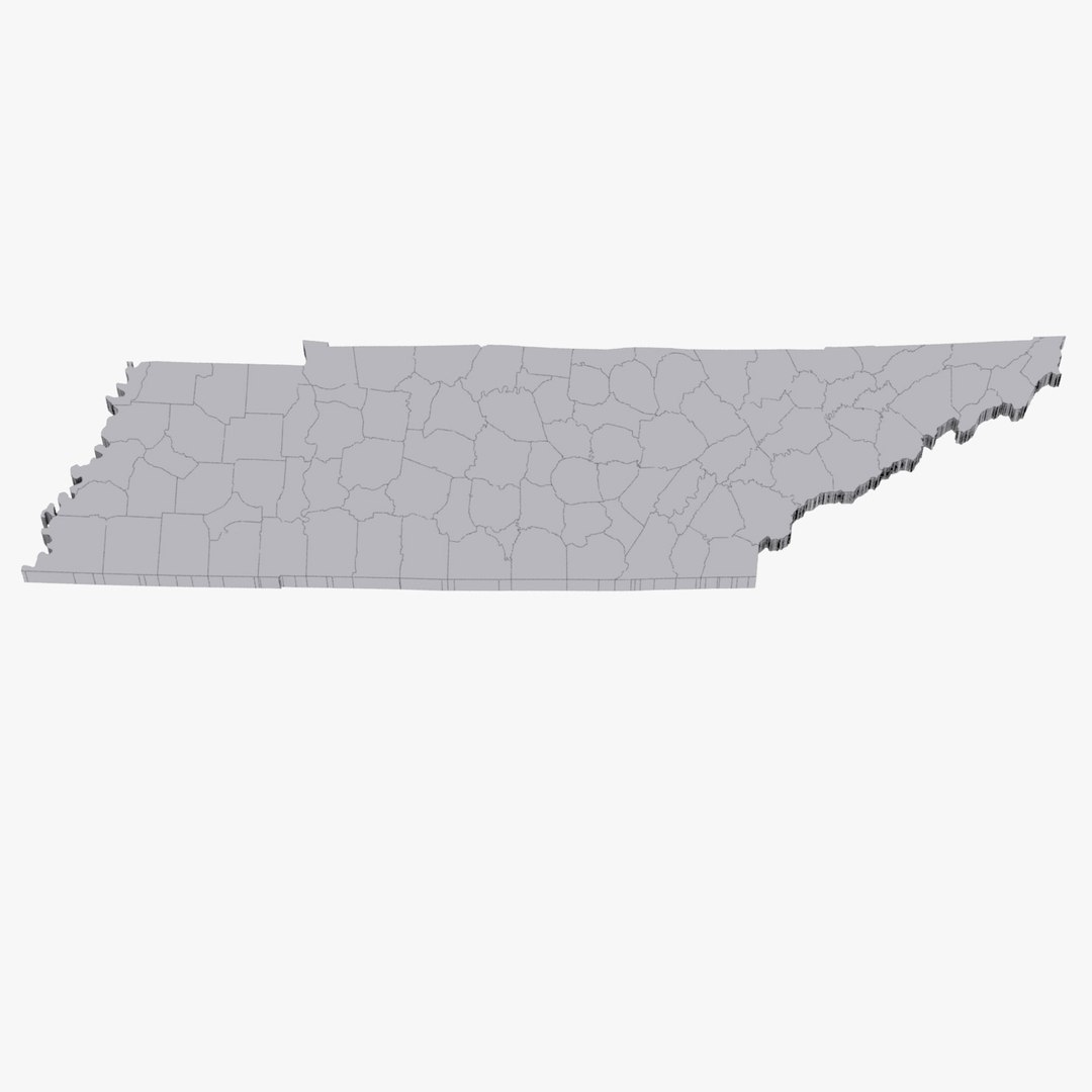 3d model counties tennessee
