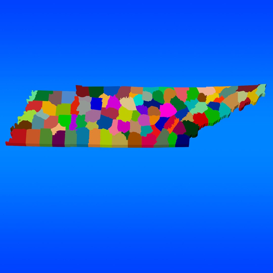 3d model counties tennessee