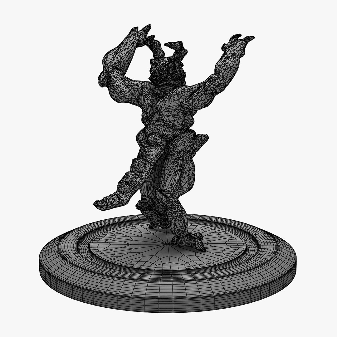 Monster 02 print 3D model - TurboSquid 1303635