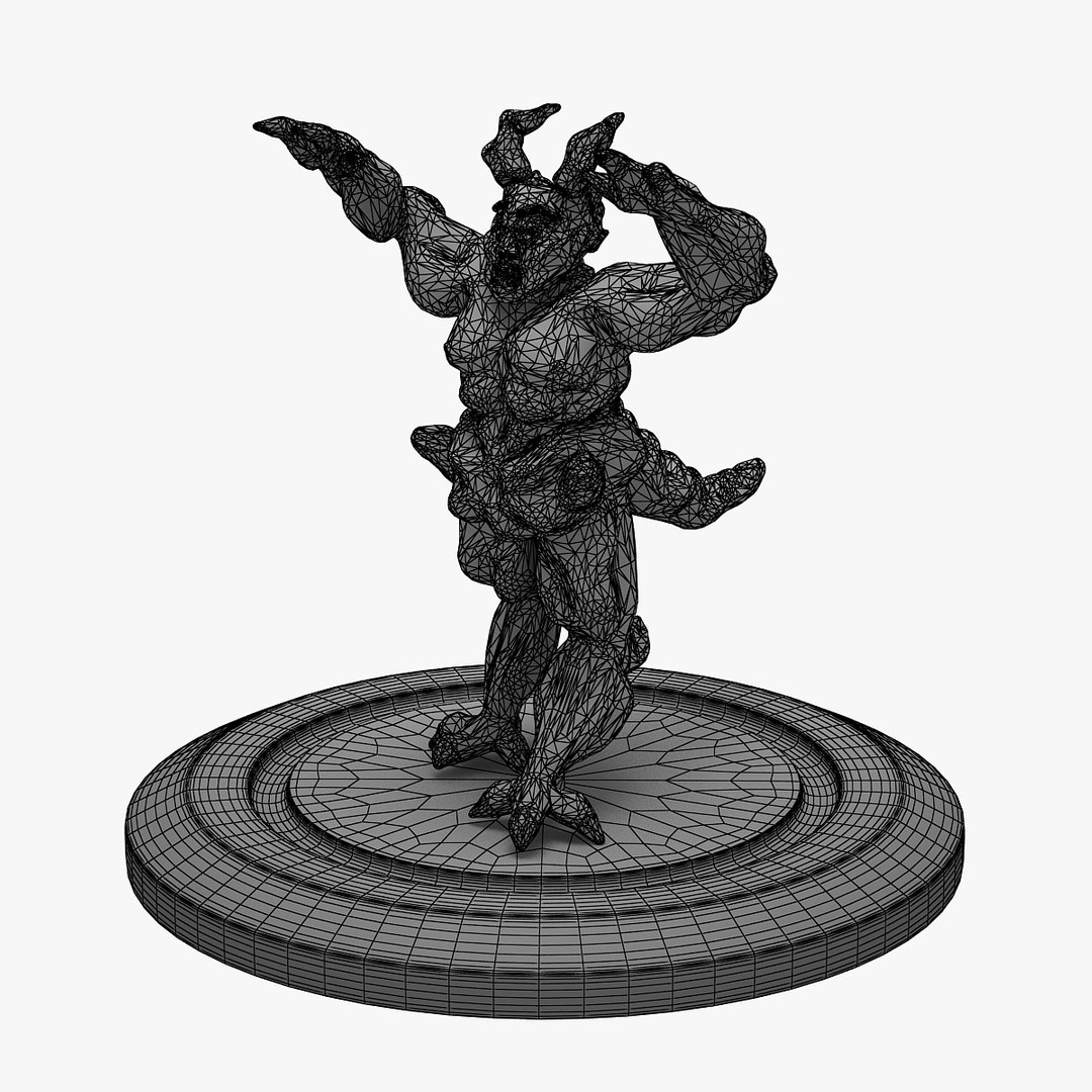 Monster 02 print 3D model - TurboSquid 1303635