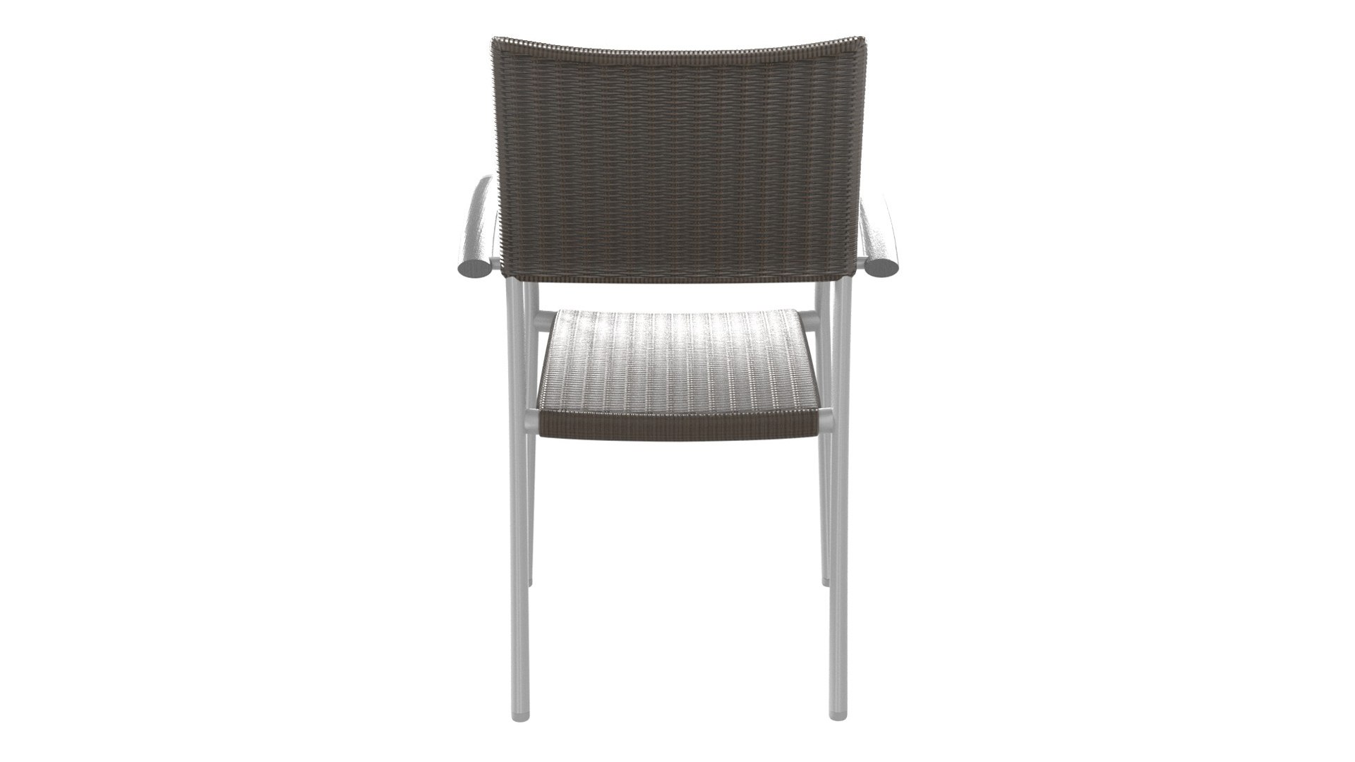3D Ratana NEW ROMA STACKING ARM CHAIR ALUMINIUM ARMREST - TurboSquid ...