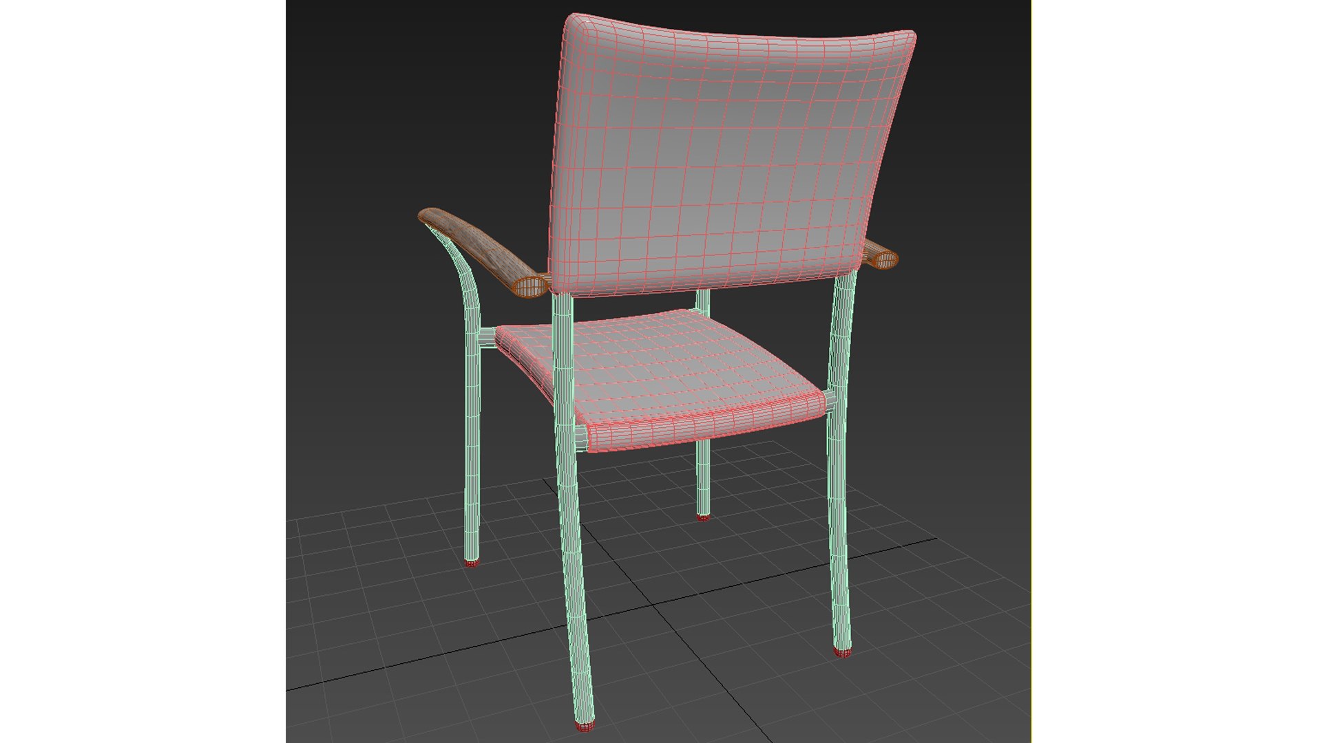 3D Ratana NEW ROMA STACKING ARM CHAIR ALUMINIUM ARMREST - TurboSquid ...