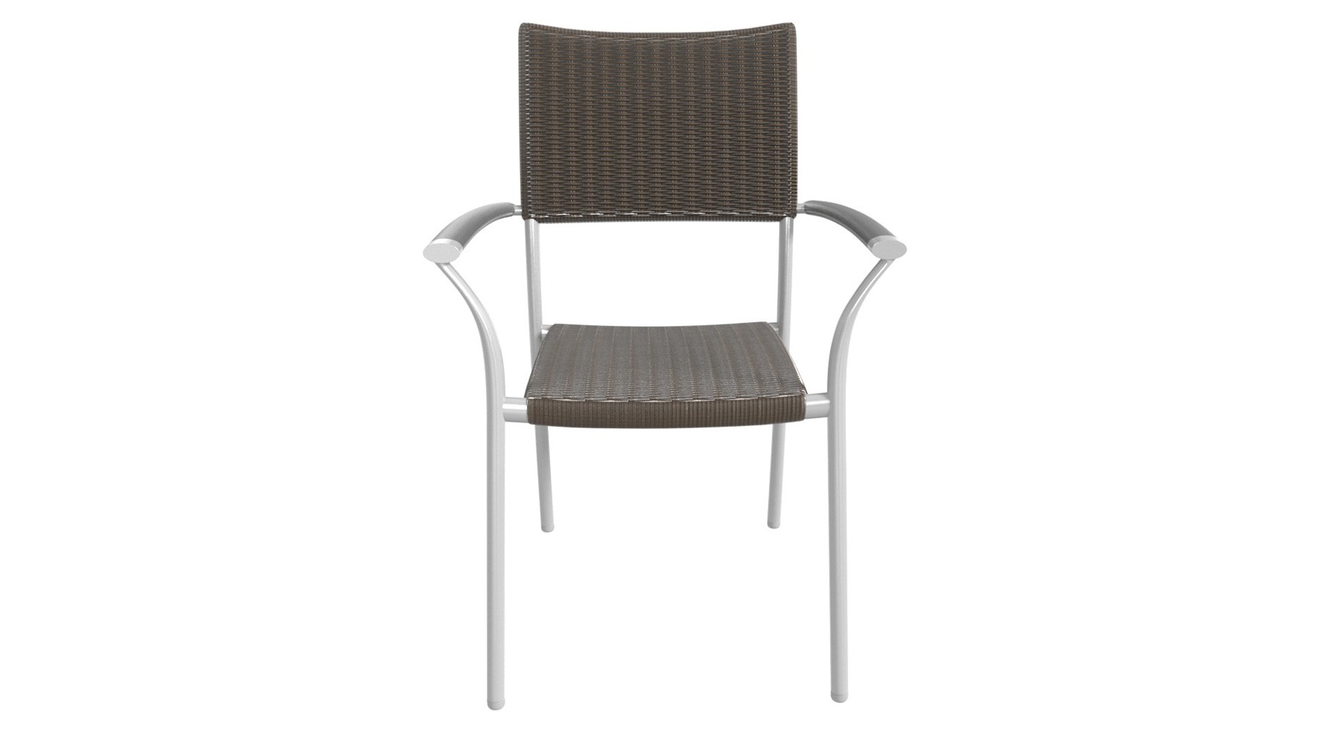 3D Ratana NEW ROMA STACKING ARM CHAIR ALUMINIUM ARMREST - TurboSquid ...