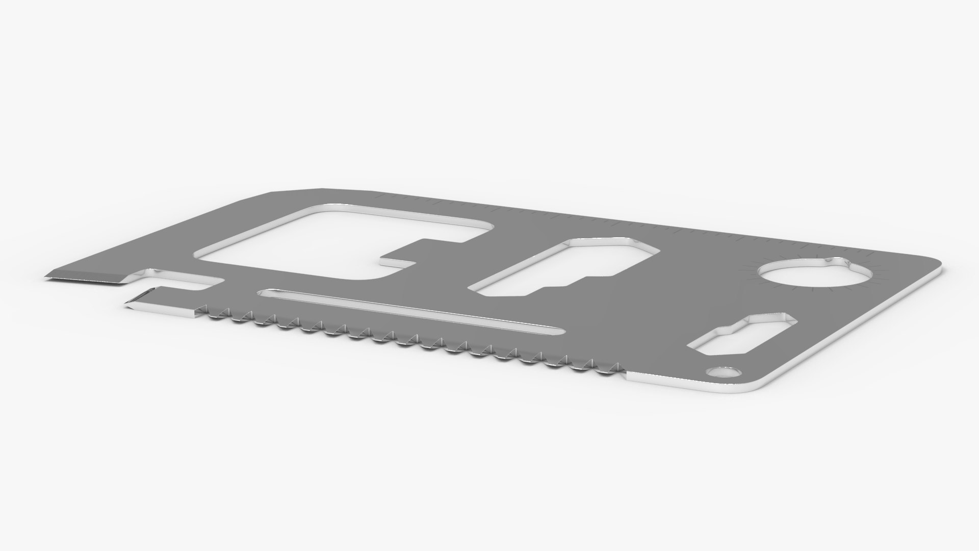 Multi-function Tool Card 3D Model - TurboSquid 2246767