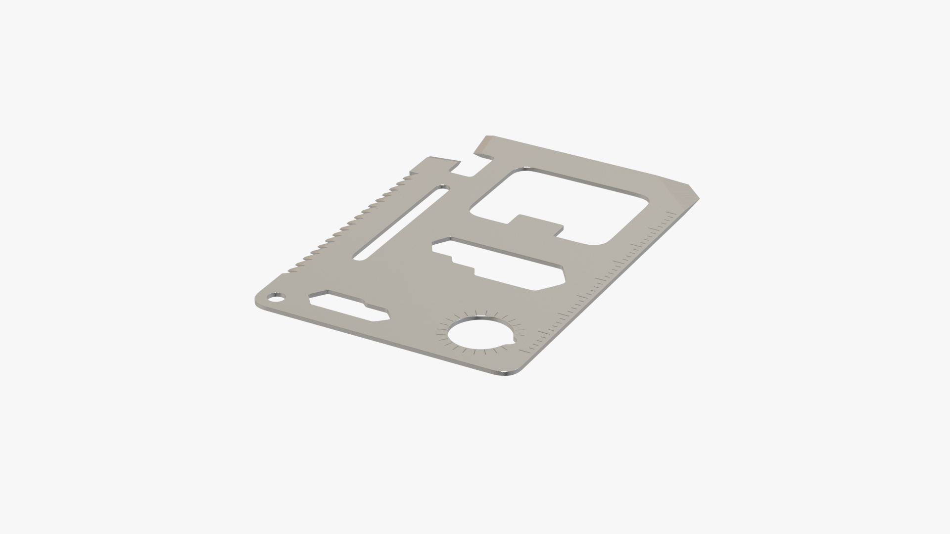 Multi-function Tool Card 3D Model - TurboSquid 2246767