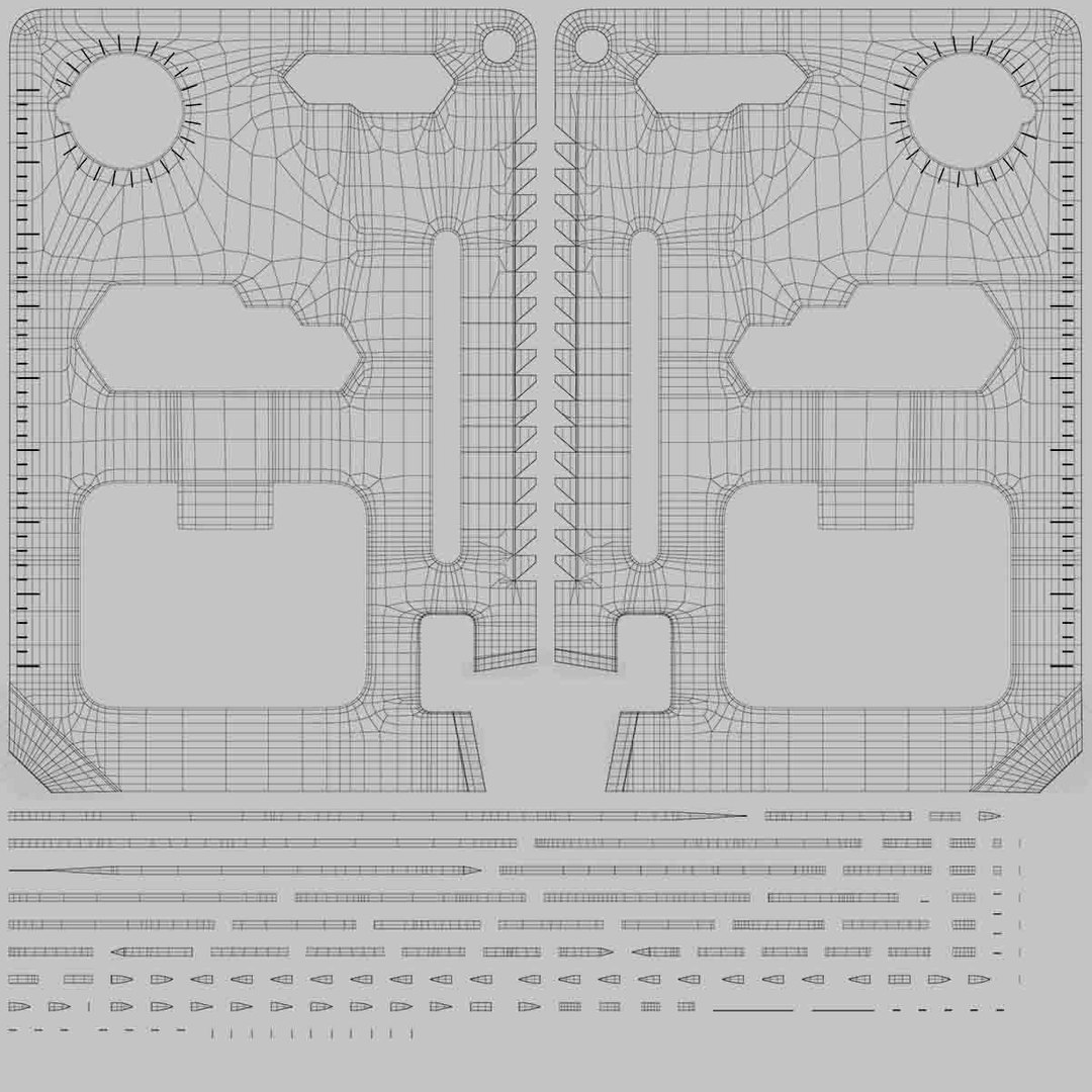 Multi-function Tool Card 3D Model - TurboSquid 2246767