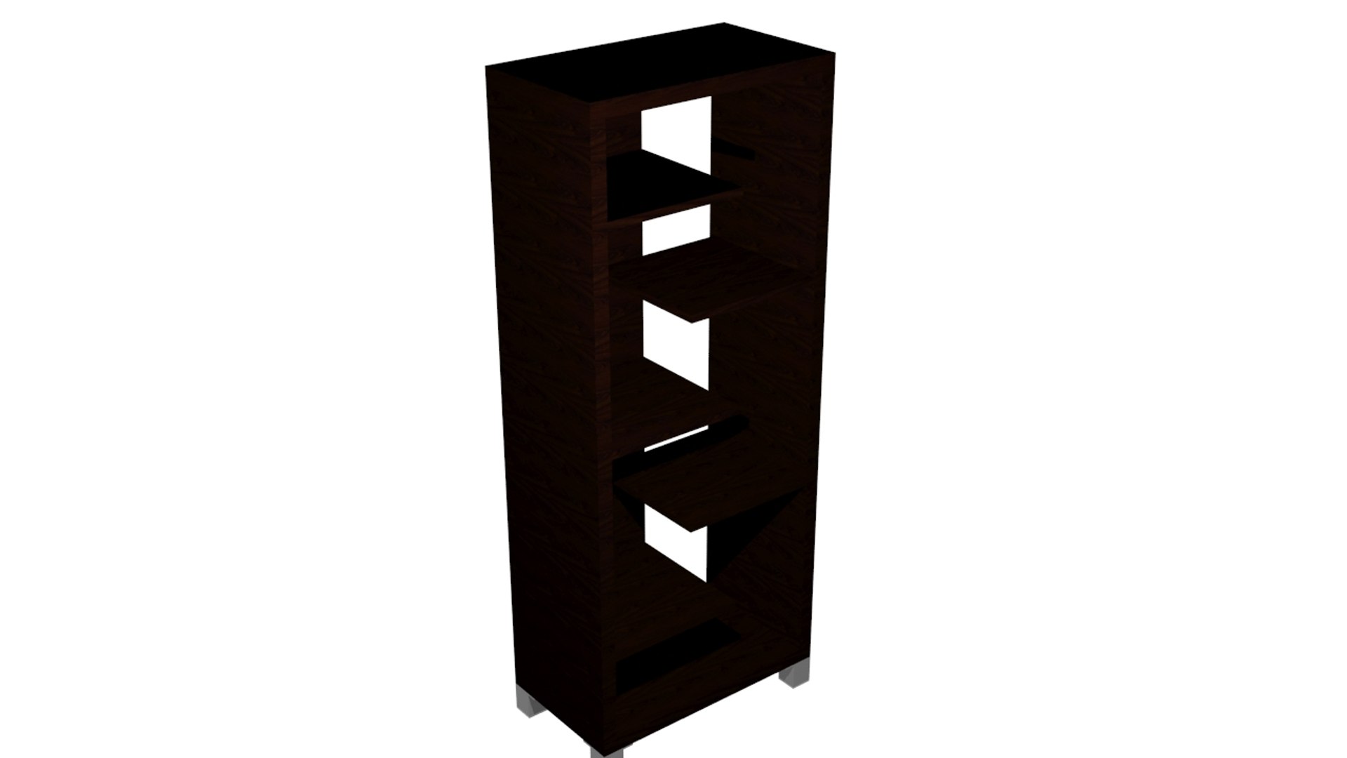 staggered book shelve max