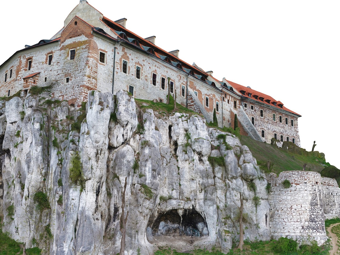 3D model monastery mountains hd 24k - TurboSquid 1396947