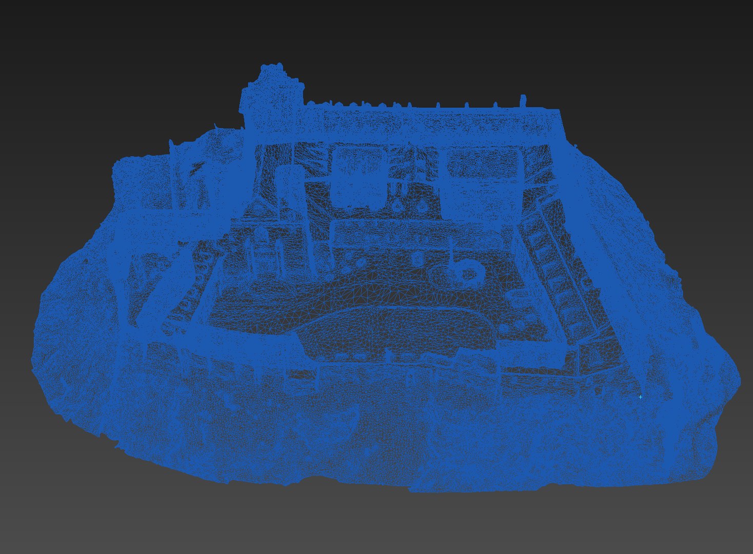 3D model monastery mountains hd 24k - TurboSquid 1396947