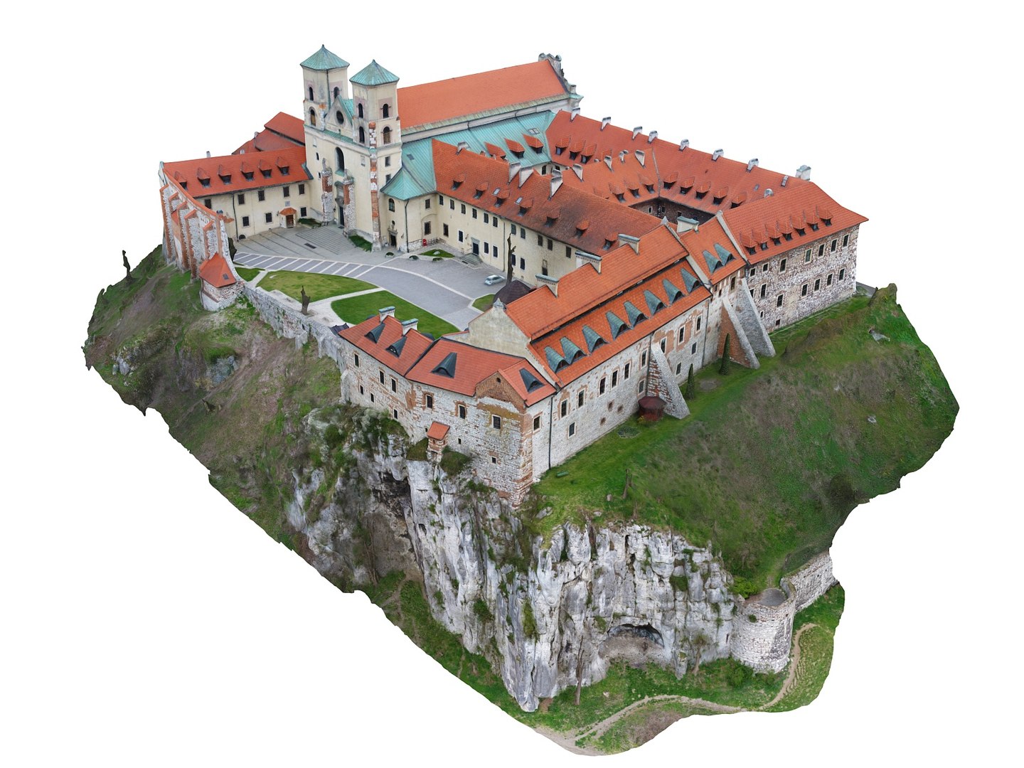 3D model monastery mountains hd 24k - TurboSquid 1396947