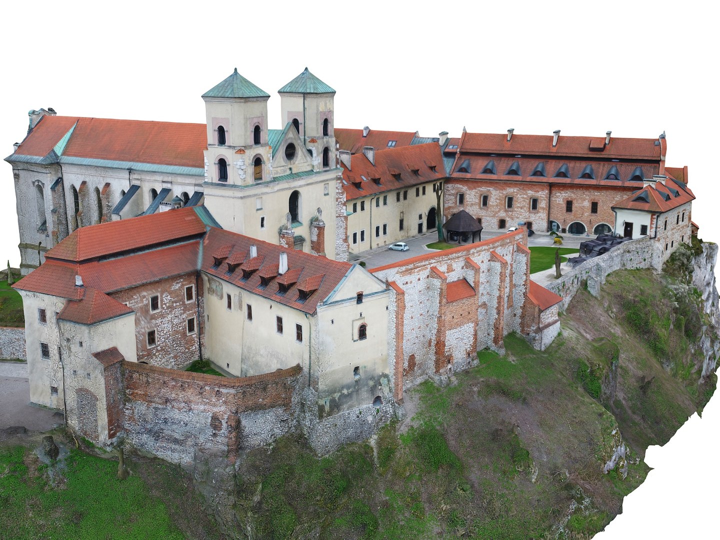 3D model monastery mountains hd 24k - TurboSquid 1396947