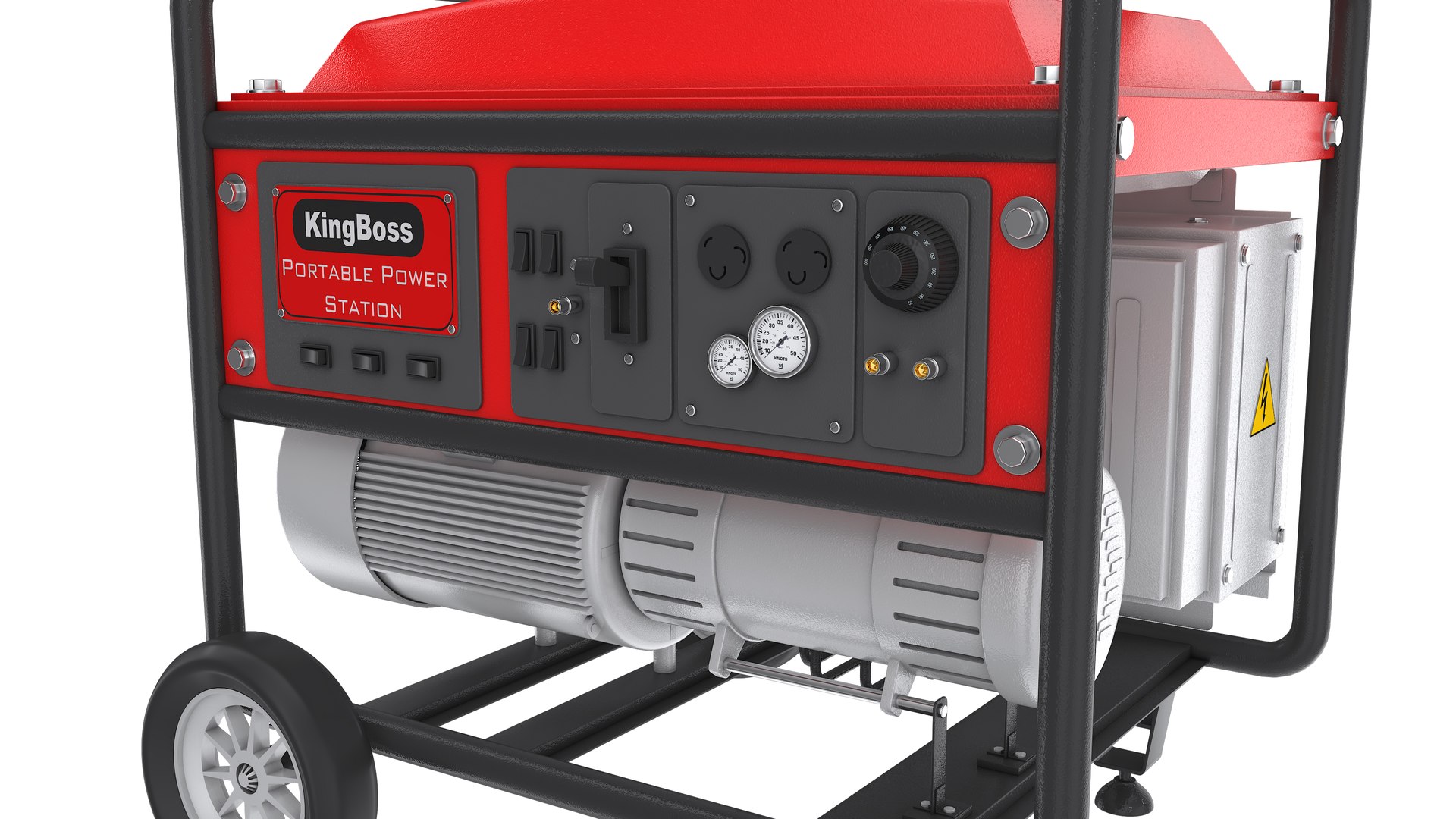 Portable Commercial Generator Model - TurboSquid 2395648