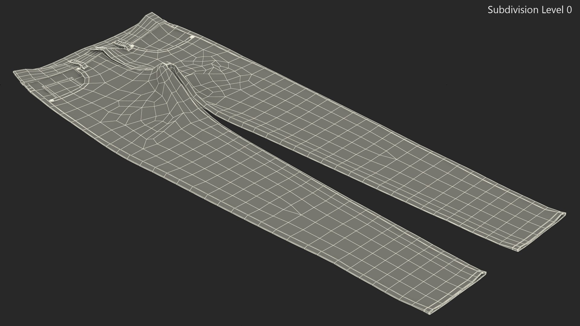 3D Denim Jeans Diesel for Men Gray model - TurboSquid 2073117