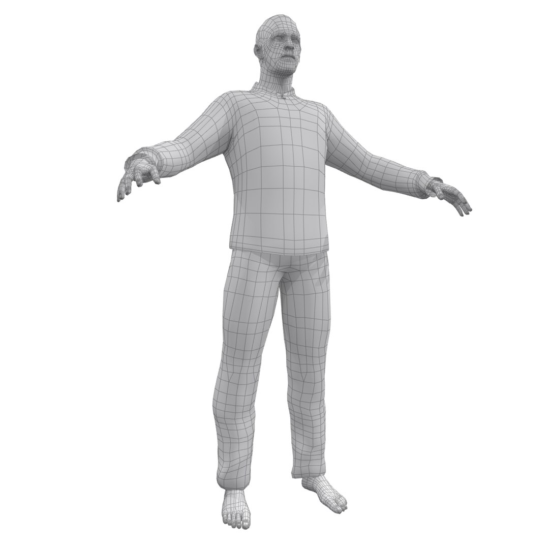 Zombie Paramedic Obj